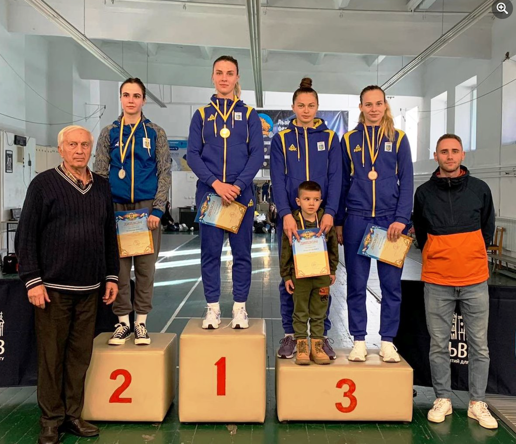 Чемпіонкою України з фехтування на шаблях стала Харлан | Betua.com.ua